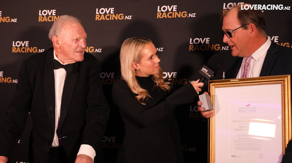 Tom & Pat Lowry representing T H Lowry - Hall Of Fame Inductee